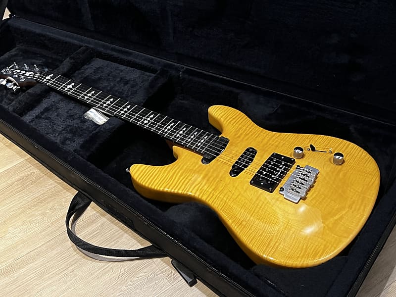Framus Diablo custom 2002 - yellow | Reverb