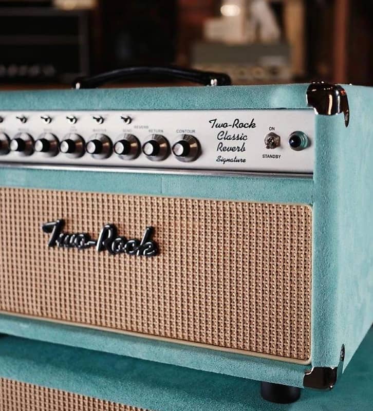 Two Rock Classic Signature Head 100/50 W & 4×10 Cab – | Reverb