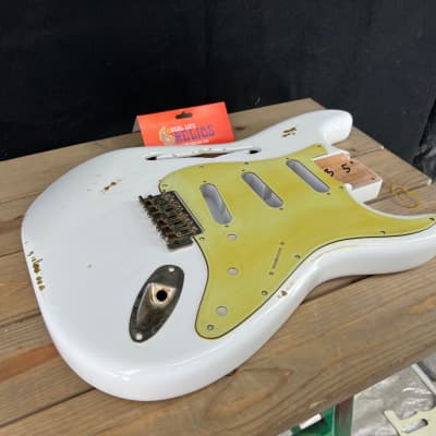 Real Life Relics Thinline F Hole Strat® Stratocaster® Body | Reverb