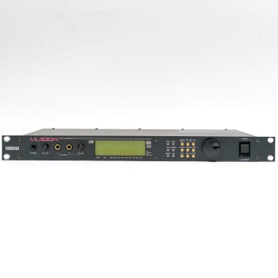 Yamaha MU100R Rackmount Tone Generator with Power Supply | Reverb