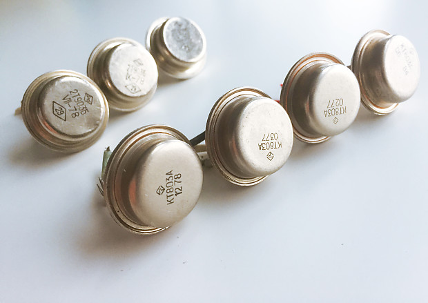 Set #11 of 7PCS Vintage Soviet Military Transistors Made in | Reverb