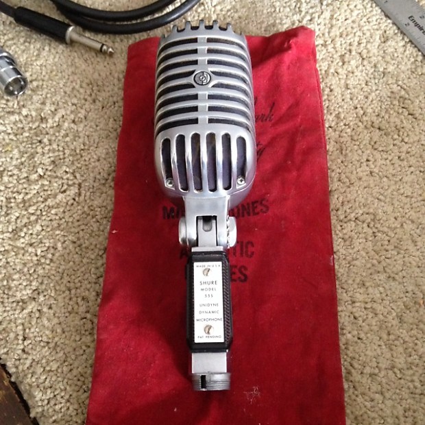 Shure 55S 50s Elvis Mic - Worldwide Shipping | Reverb UK