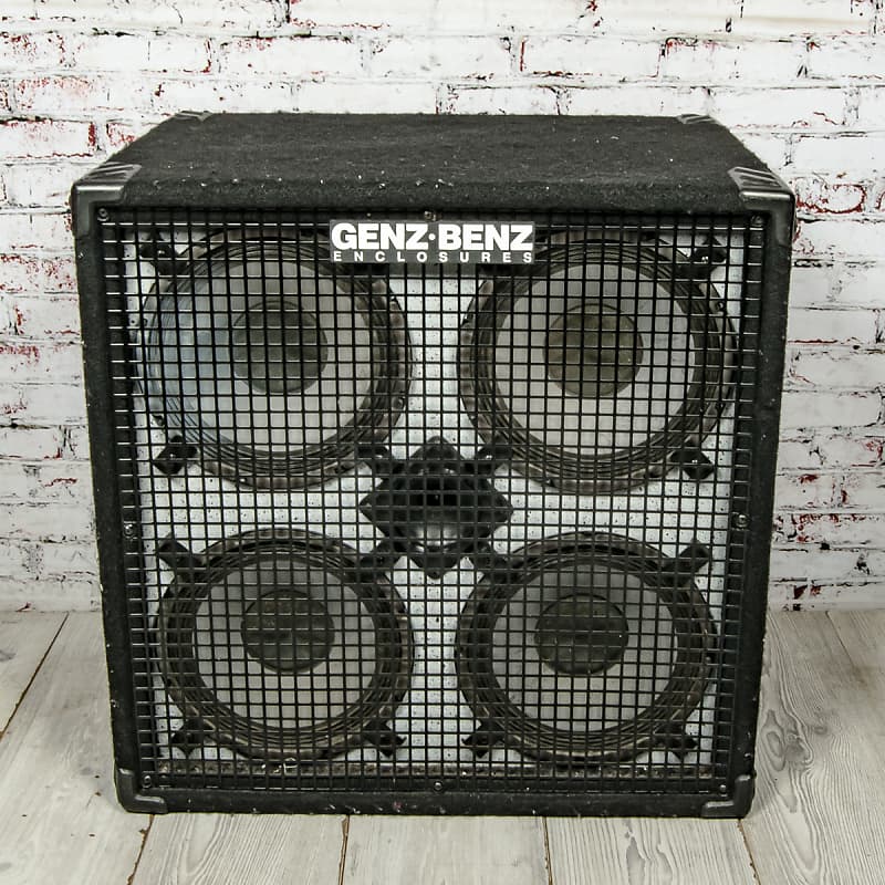 Genz Benz - 4x10 Bass Cab - 8 Ohms 400 Watts - x7446 - USED | Reverb