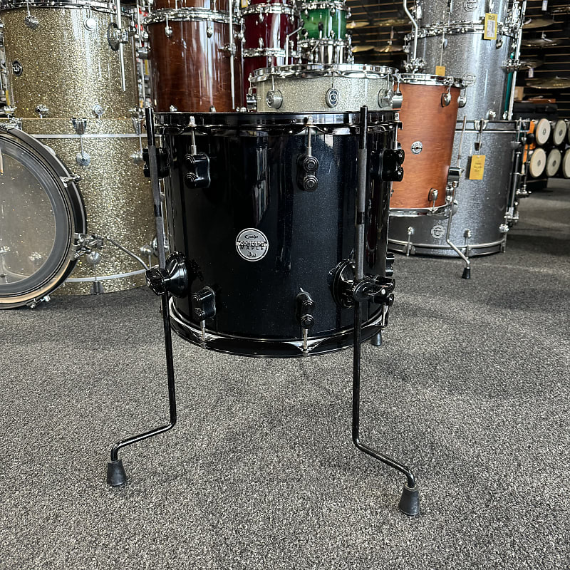 PDP Concept Maple 14X12 inch Floor Tom - Black | Reverb