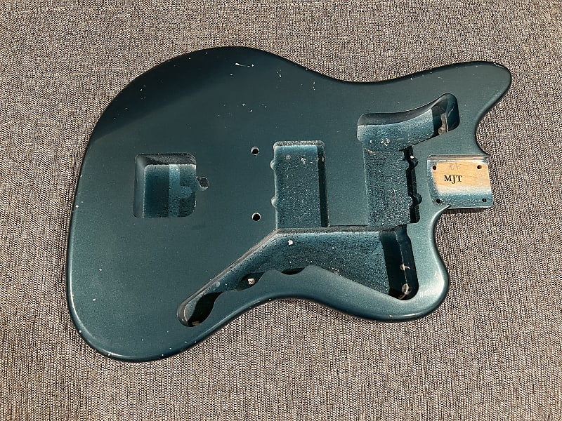 MJT VTJ Jazzmaster Alder Body Ocean Turquoise Nitro | Reverb