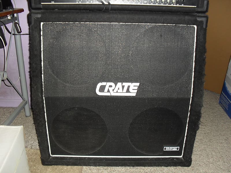 Crate GS412SS 1992 - Black 4x12 w/Celestions | Reverb