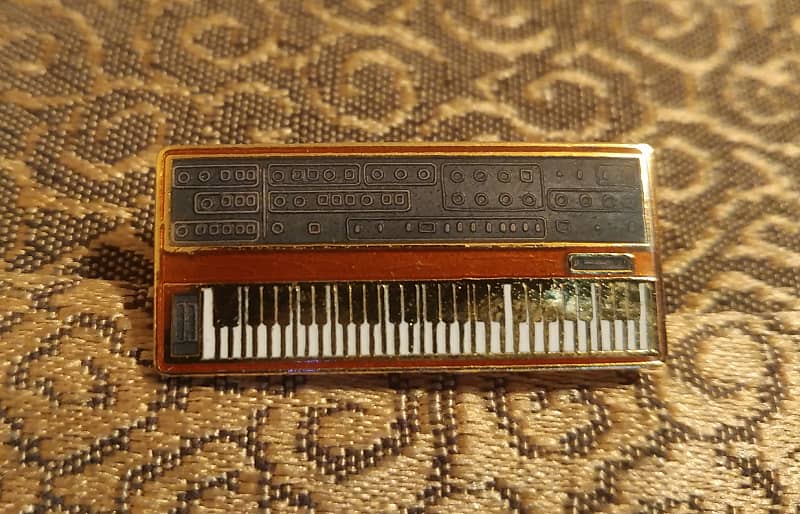 1980s Sequential Circuits Prophet 5 Enamel Cloisonne Pin | Reverb
