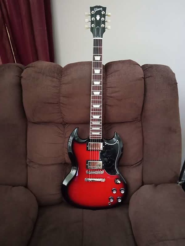 Gibson SG 'Small Guard' 2021 - Cardinal Red - With | Reverb Australia