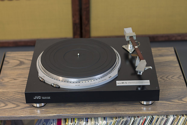 JVC QL-5 Quartz-Locked Direct-Drive Turntable- W/ Audio | Reverb