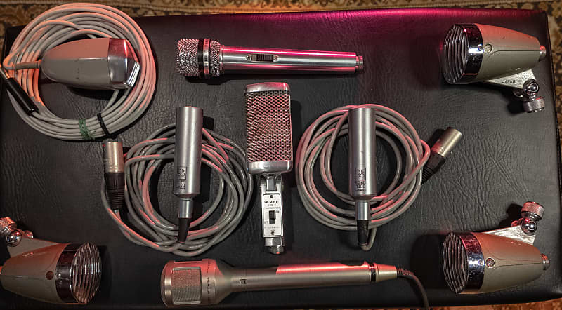 One of a kind Vintage Microphone Collection | Reverb