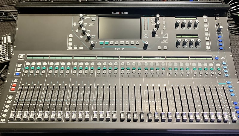 Allen & Heath SQ7 96khz / 48ch / 36bus / Digital Mixer | Reverb
