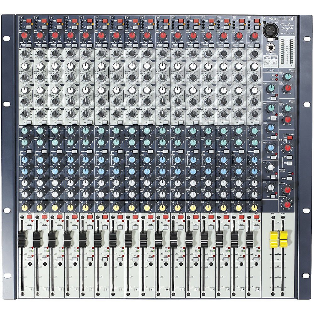Soundcraft GB2R 12-Channel Rackmount Mixer | Reverb