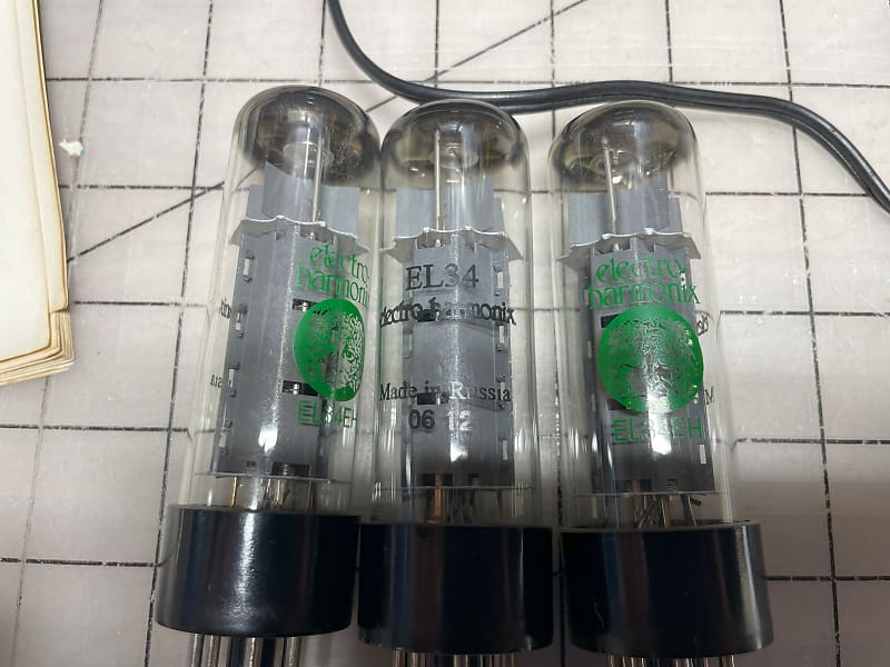 Electro-Harmonix EL34 power tube | Reverb