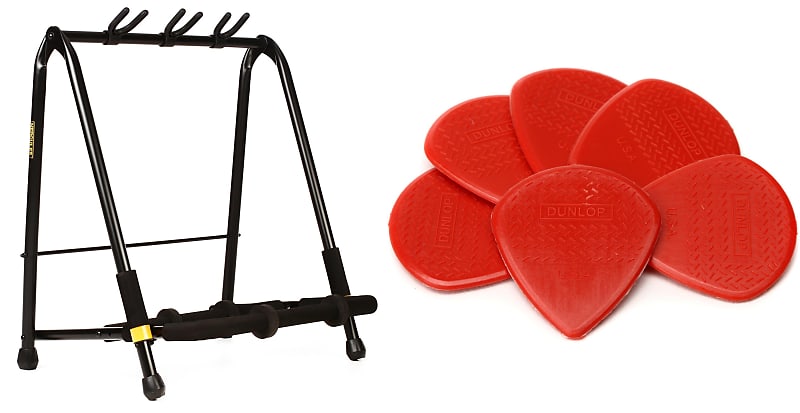 Hercules Stands GS523B Multi-Guitar Rack for up to 3 Guitars | Reverb