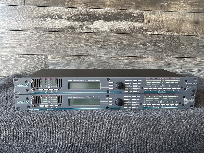 Ashly Protea System II 4.24C Audio System Processor/Crossover | Reverb