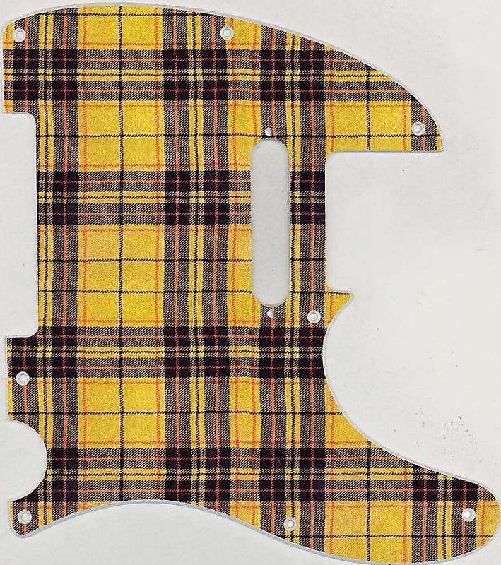 Graphical pickguard Fender Telecaster Tele Standard 8 | Reverb Canada