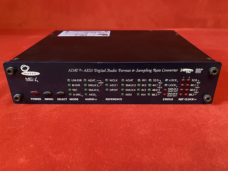 Mutec MC-4 Digital Format-Converter | Reverb UK