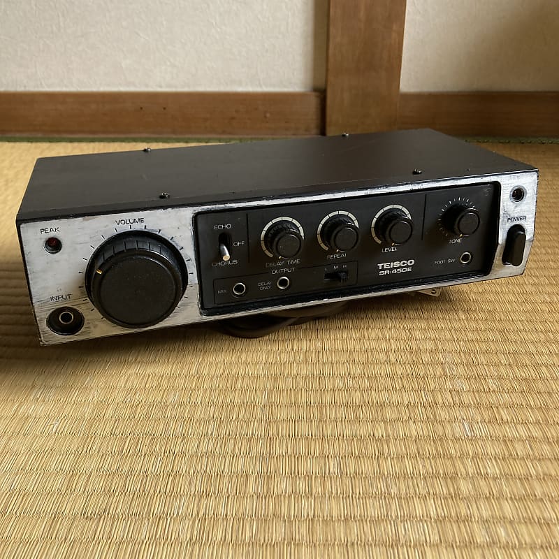 1980s Japanese Echo Unit ☆ Teisco SR-450E Analog | Reverb Australia