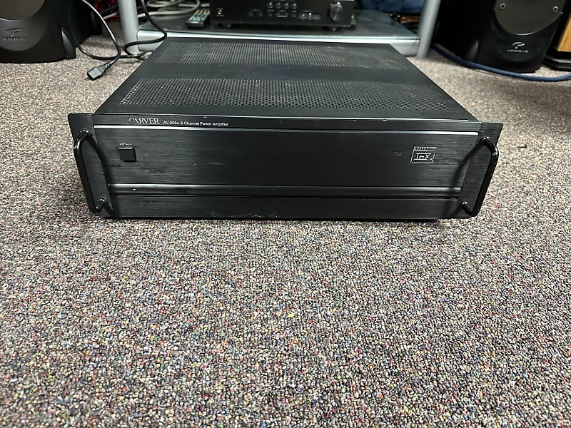 Carver AV-806x THX 6 Channel Amplifier | Reverb