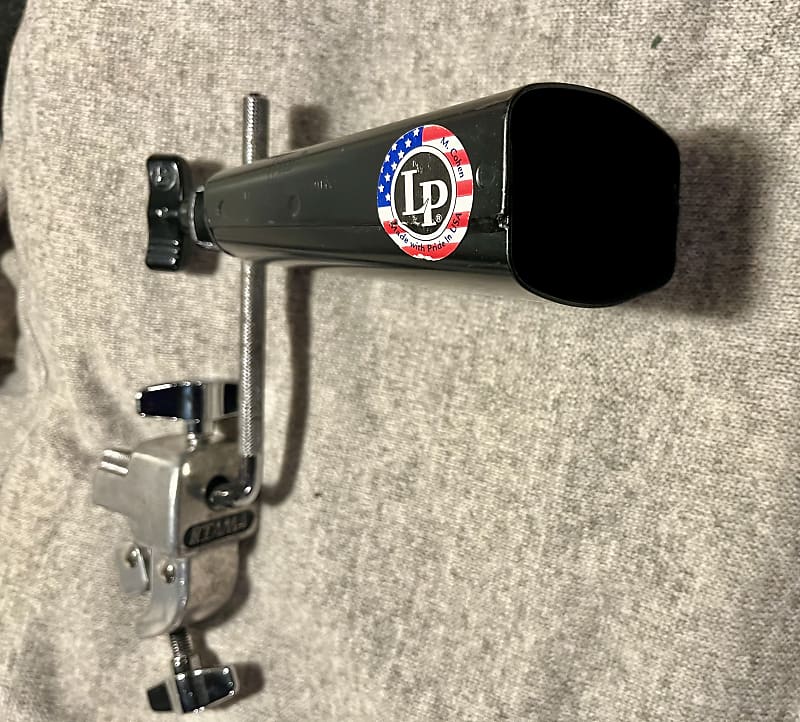 Tama cowbell holder Bass Mount with LP cowbell | Reverb