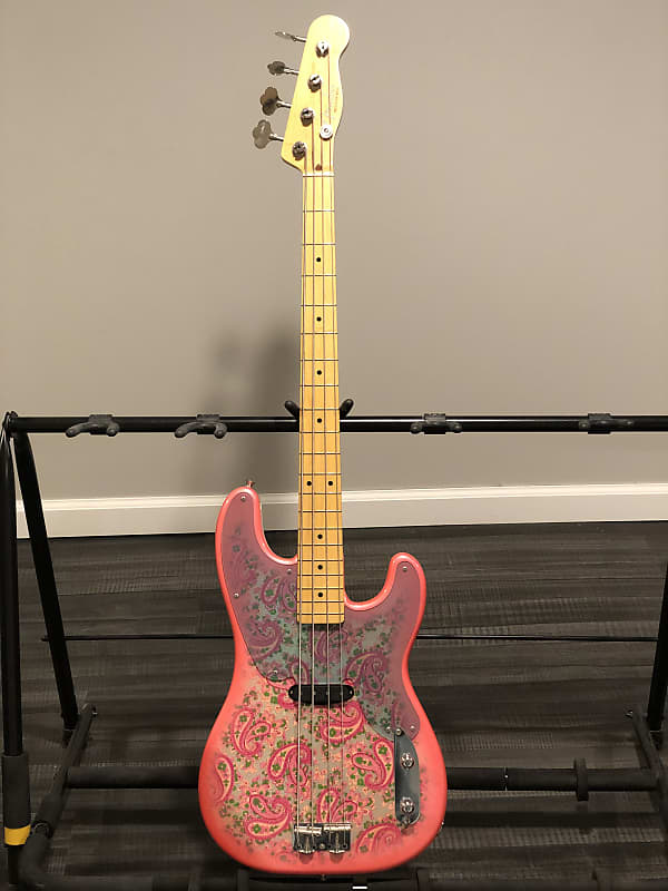 Fender Precision Bass 2002 Pink Paisley | Reverb