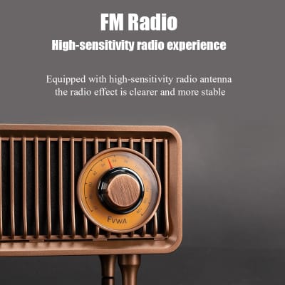 Vintage Radio - Gold | Reverb