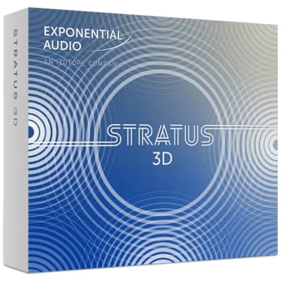iZotope Exponential Audio Stratus 3D - Algorithmic Reverb for | Reverb