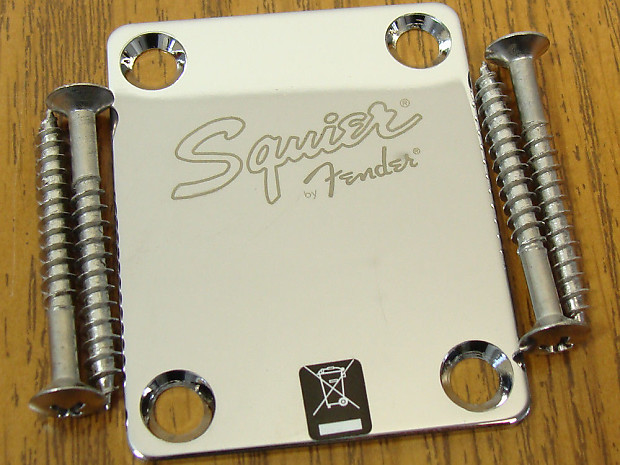 Fender Squier Classic Vibe 60s Custom Tele NECK PLATE | Reverb