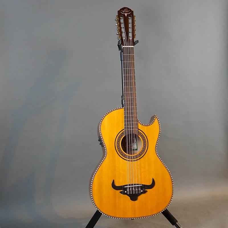 Oscar Schmidt OH42SE Acoustic/Electric Bajo Quinto w/Bag - | Reverb