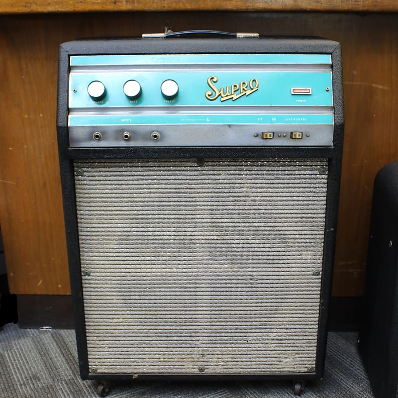 Supro Thunderbolt S6820 Electric Guitar Amplifier Combo | Reverb