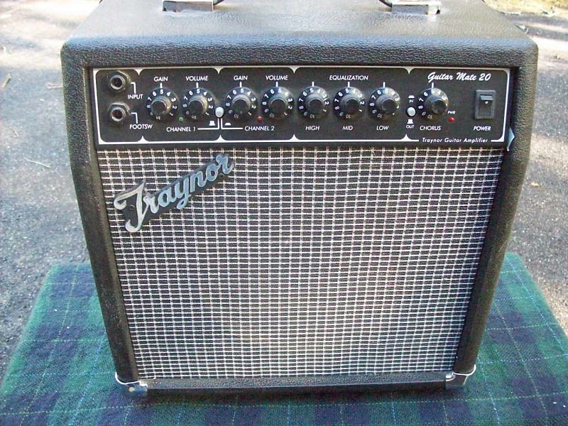 Traynor Guitar Mate 20 Combo Amp 20-Watt, 1x7" W/ Chorus | Reverb