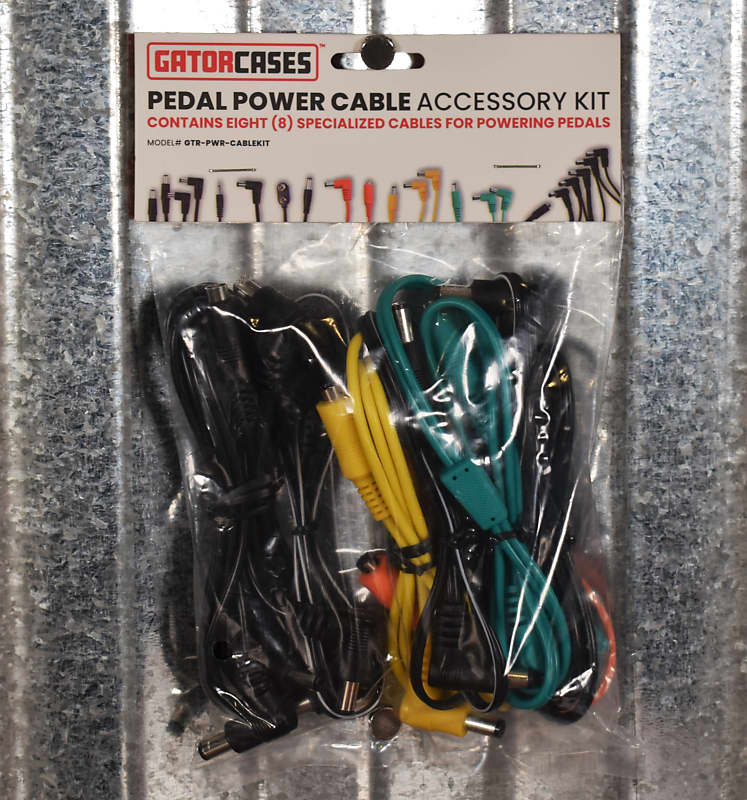 Gator GTR-PWR-CABLEKIT Pedal Power Cable Accessory Pack | Reverb