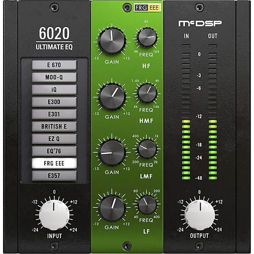 McDSP 6020 Ultimate EQ Software Plug-In v6 (Native, Download) | Reverb