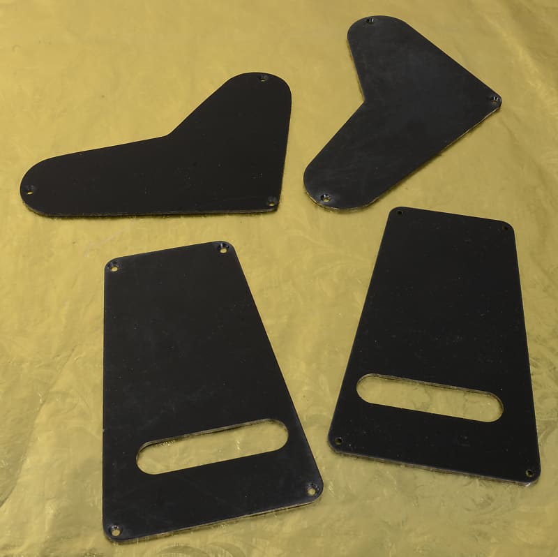 Four PRS Plastic Back Plates For Tremolo Cavity Cover And | Reverb