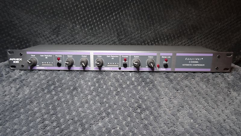 APHEX 108 Easy Rider Stereo Compressor - Excellent | Reverb