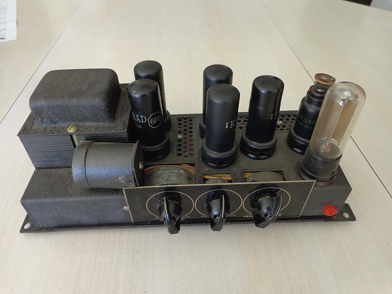 Bell & Howell Filmosound 138 Tube Amp Project - 6V6 Output | Reverb