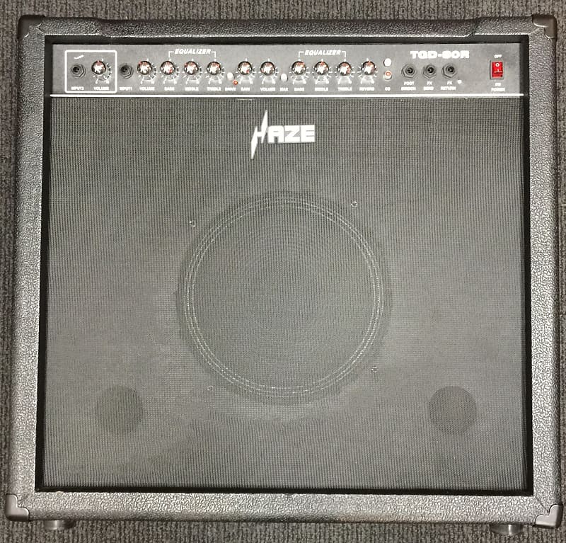 Haze HSG80 80W Mic/Guitar Input Clean/Distortion 2 Channel | Reverb