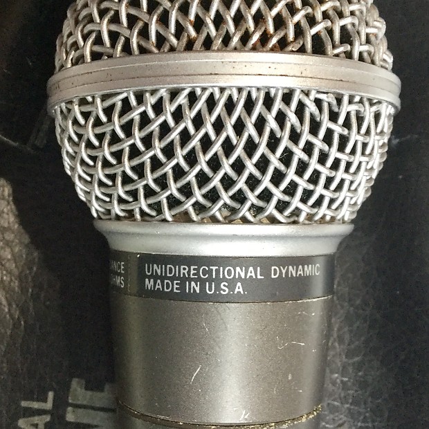 Vintage SM 58, USA Built, Plus New Grill! | Reverb