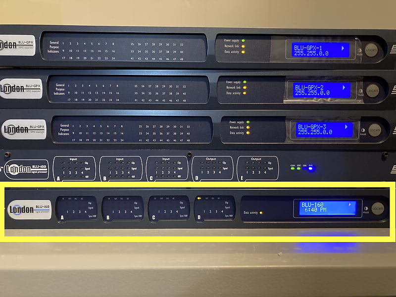 BSS Audio BLU-160 Signal Processor with BLU link + Analog | Reverb