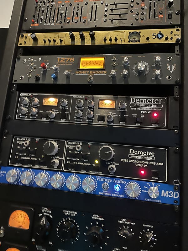 Demeter VTCL-2 Stereo Tube Optical Compressor/Limiter - | Reverb