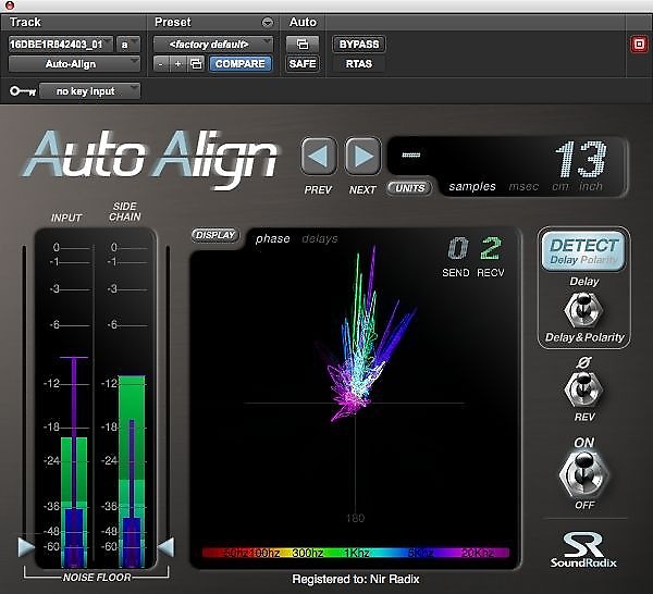 New Sound Radix Auto Align Plug-in Software Alignment Mac & | Reverb