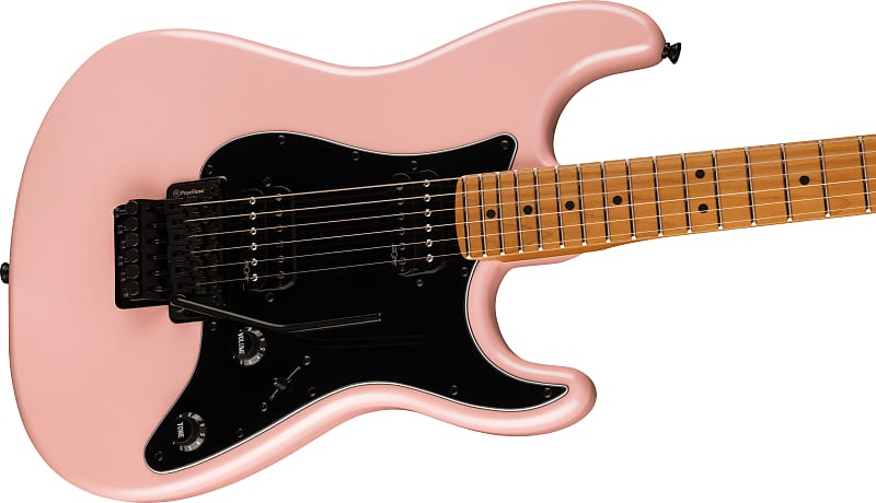 Squier Contemporary Strat HH w/ Floyd Rose, Shell Pink Pearl | Reverb