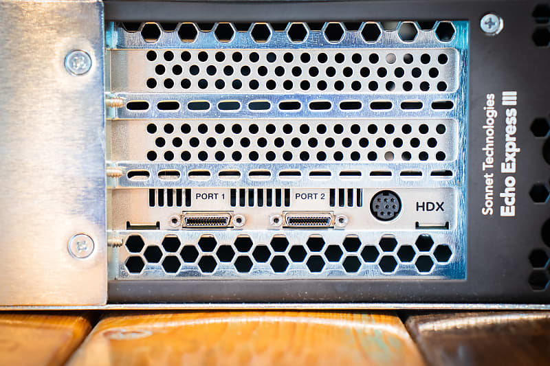 Avid PCIe HDX (in Sonnet Echo Express 3R) | Reverb
