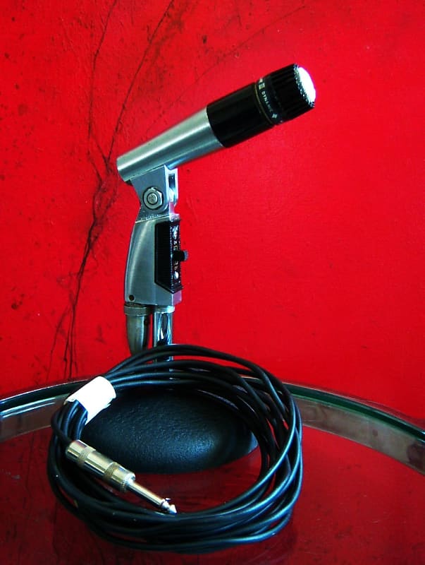 Vintage 1970's Shure PE54 dynamic microphone Paul Butterfield | Reverb