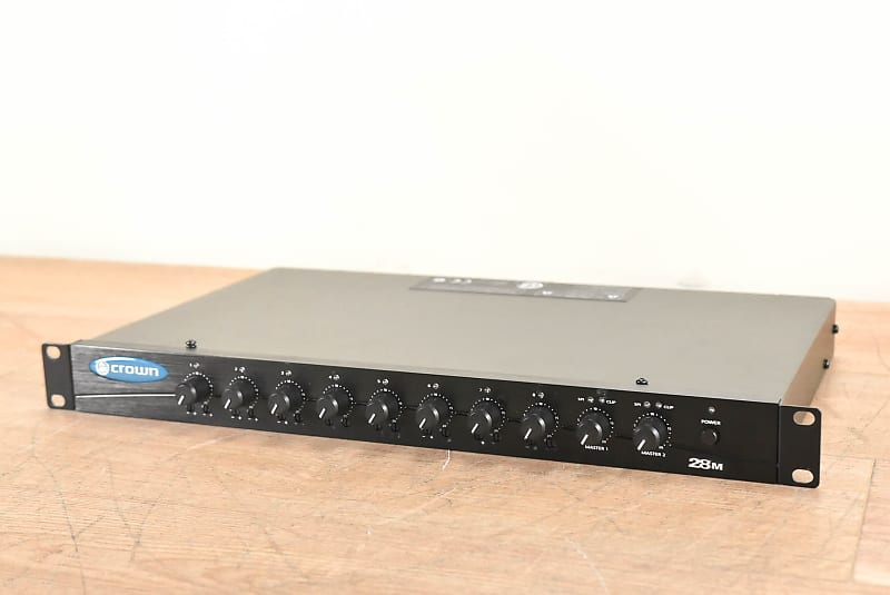 Crown 28M Eight Input, Two Output | Reverb Australia
