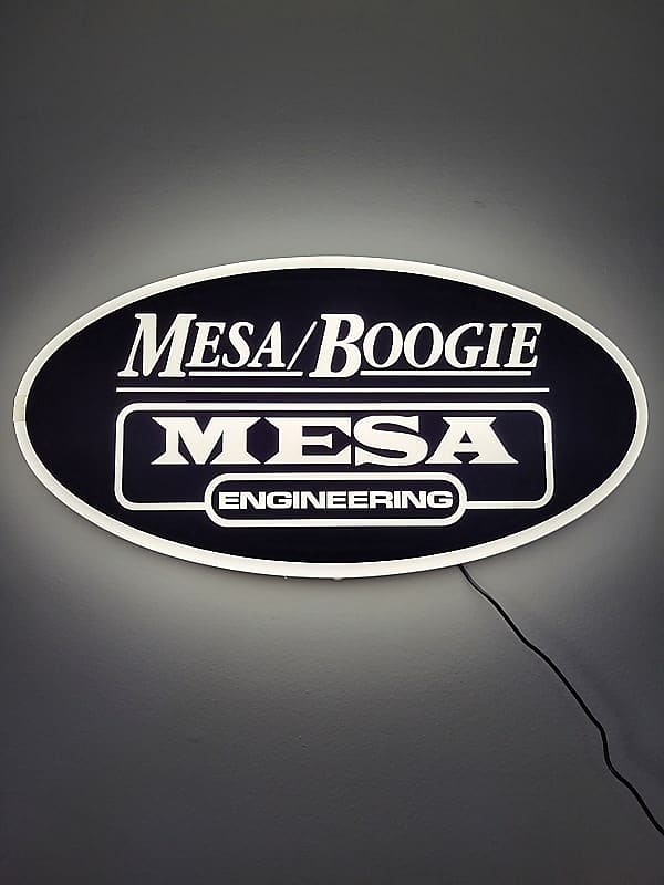Mesa Boogie Amplifiers Dealer Style Light Up Sign Killer Cool | Reverb