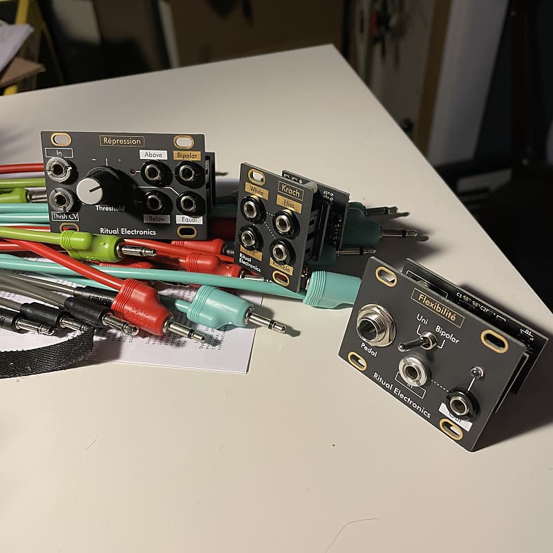 Ritual Electronics 3x 1U Module Bundle! (with extra pedal) | Reverb