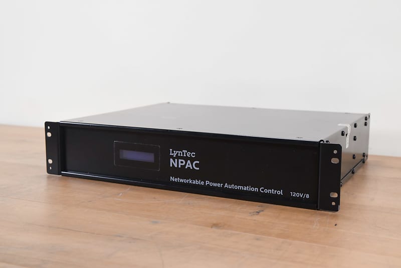 LynTec NPAC-120-8 Rack-Mount Panel w/ (8) 120V 20A Relays | Reverb