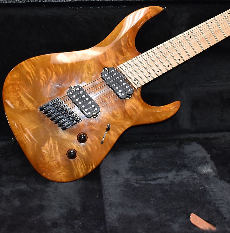 Legator Ninja 200 SE Fanned Fret 7 String 2016 - Walnut | Reverb