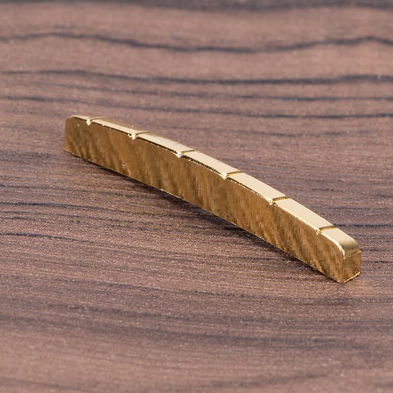 43mm Slotted 6 String Brass Nut for ST TL Electric Guitar | Reverb